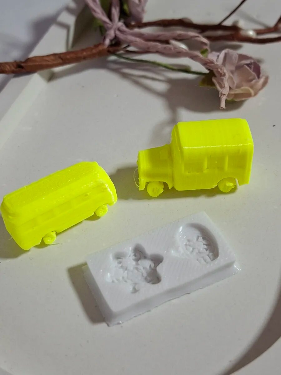 Набор миниатюр - 3 шт, для ватной игрушки