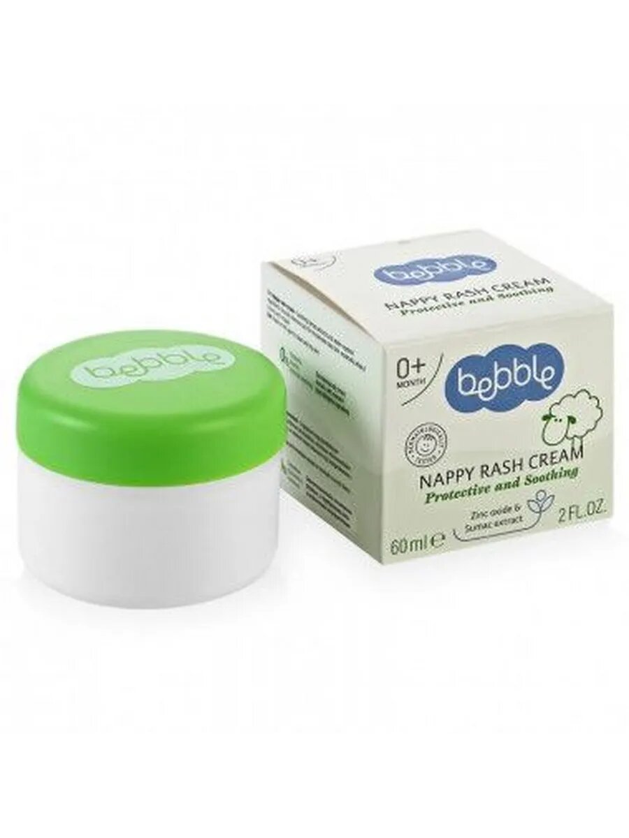 Bebble крем от опрелостей, крем, 60 г, 1шт.