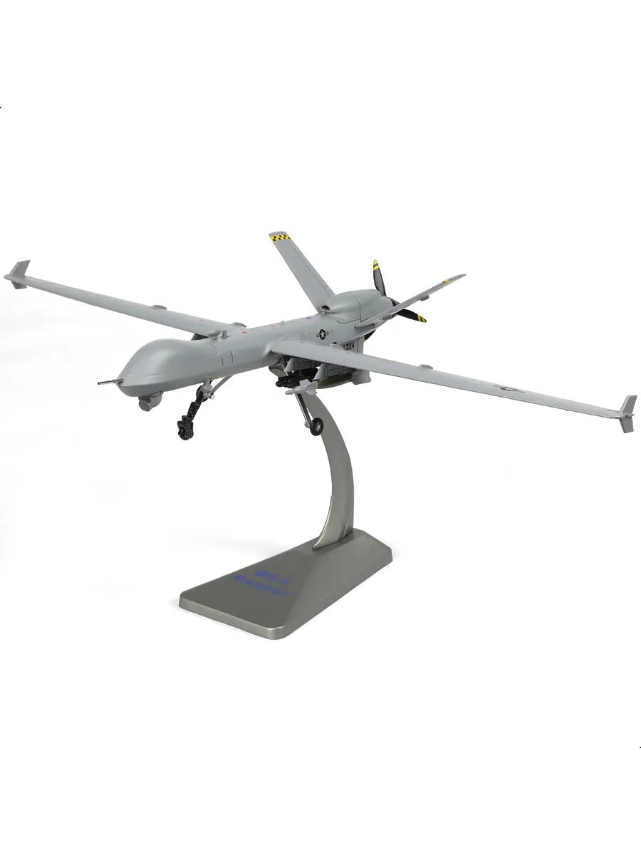 Модель самолета MQ-9 Reaper 1/72 металлический дрон
