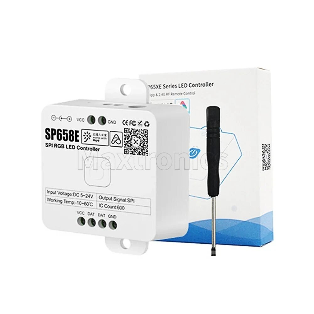 RGB контроллер SAGE LU MEI SP658E с пультом SPI RGB SP658E Only