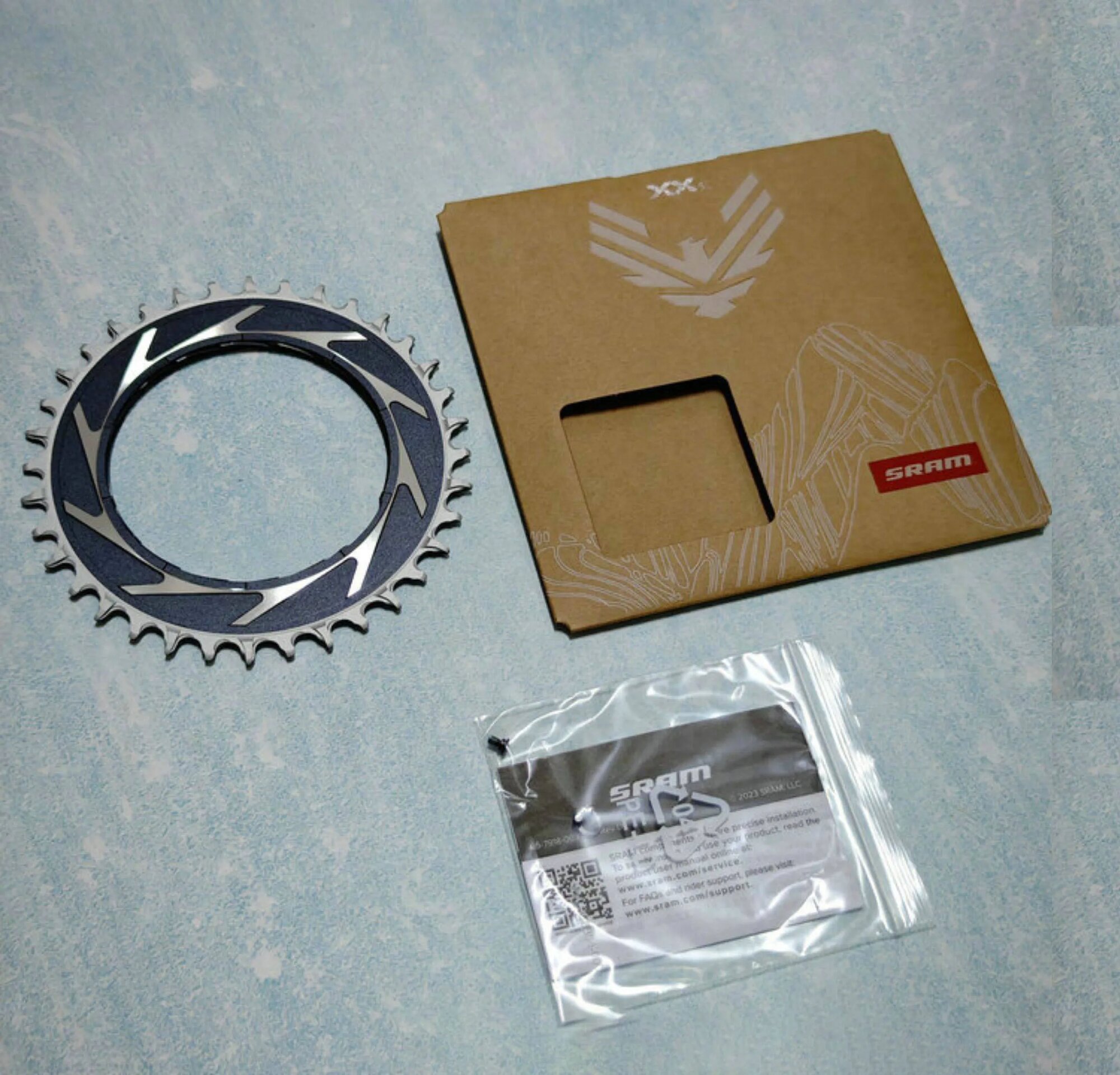 SRAM XX SL Eagle Transmission Thread Mount шатун 32-38T 38т, XX SL 3mm offset