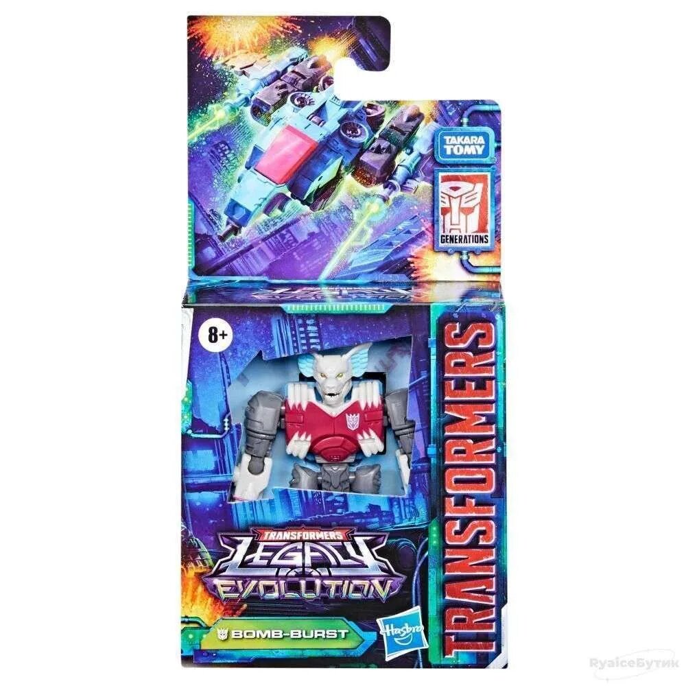 Трансформеры игрушки Hasbro Transformers Legacy Evolution Core Class Bomb-Burst (8.9cm) F7540