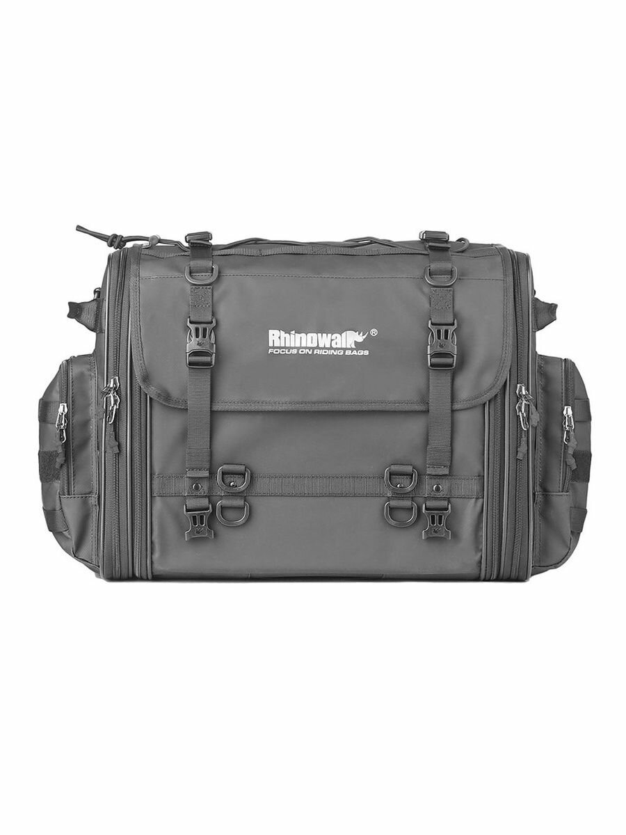 Сумка багажная с возможностью крепления на мотоцикл 19L-26L черная