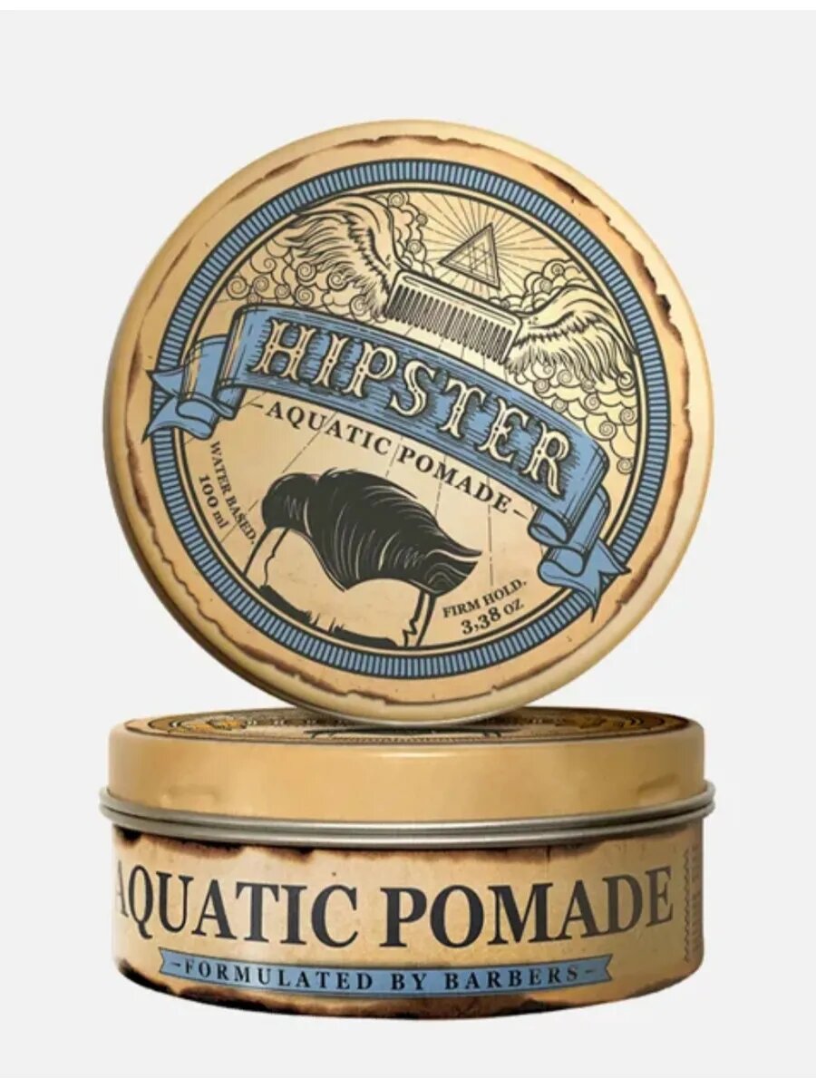 Помада для укладки волос средней фиксации HIPSTER aquatic pomade