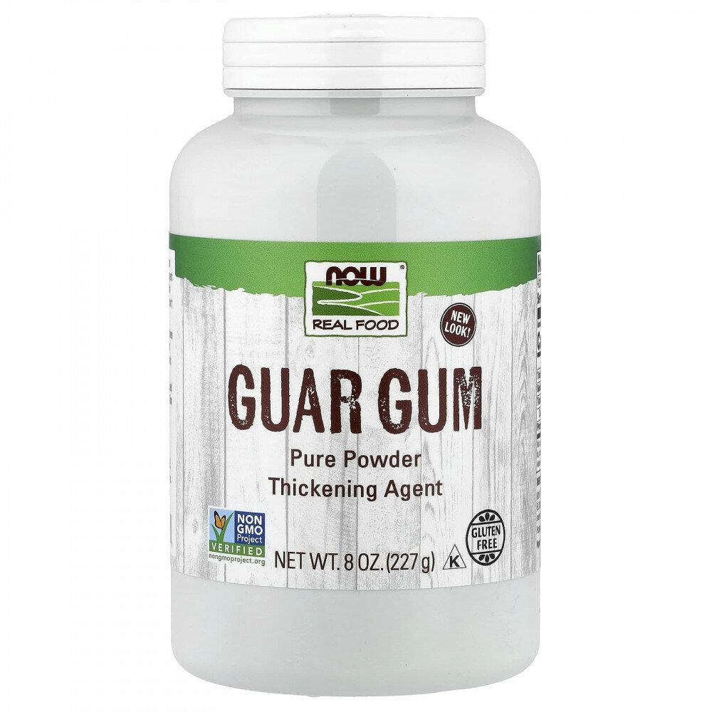 NOW Foods, Real Food, гуаровая камедь, 227 г (8 унций)