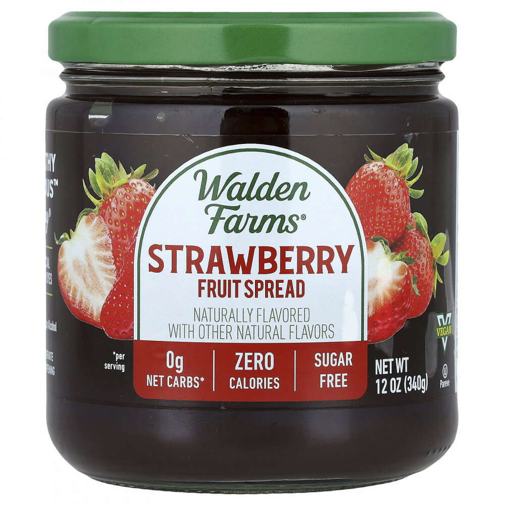 Walden Farms, Клубничный спред, 12 унций (340 г)