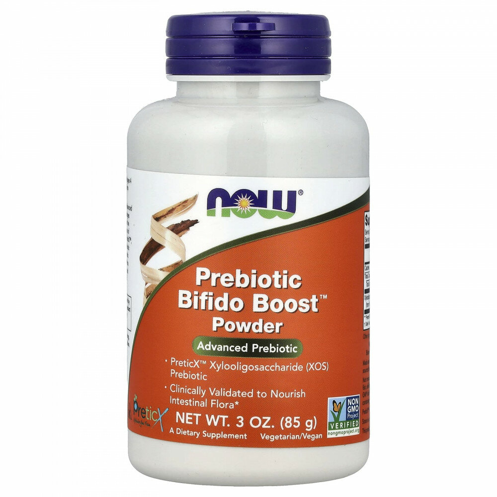 NOW Foods, Prebiotic Bifido Boost™, порошок, 85 г (3 унции)