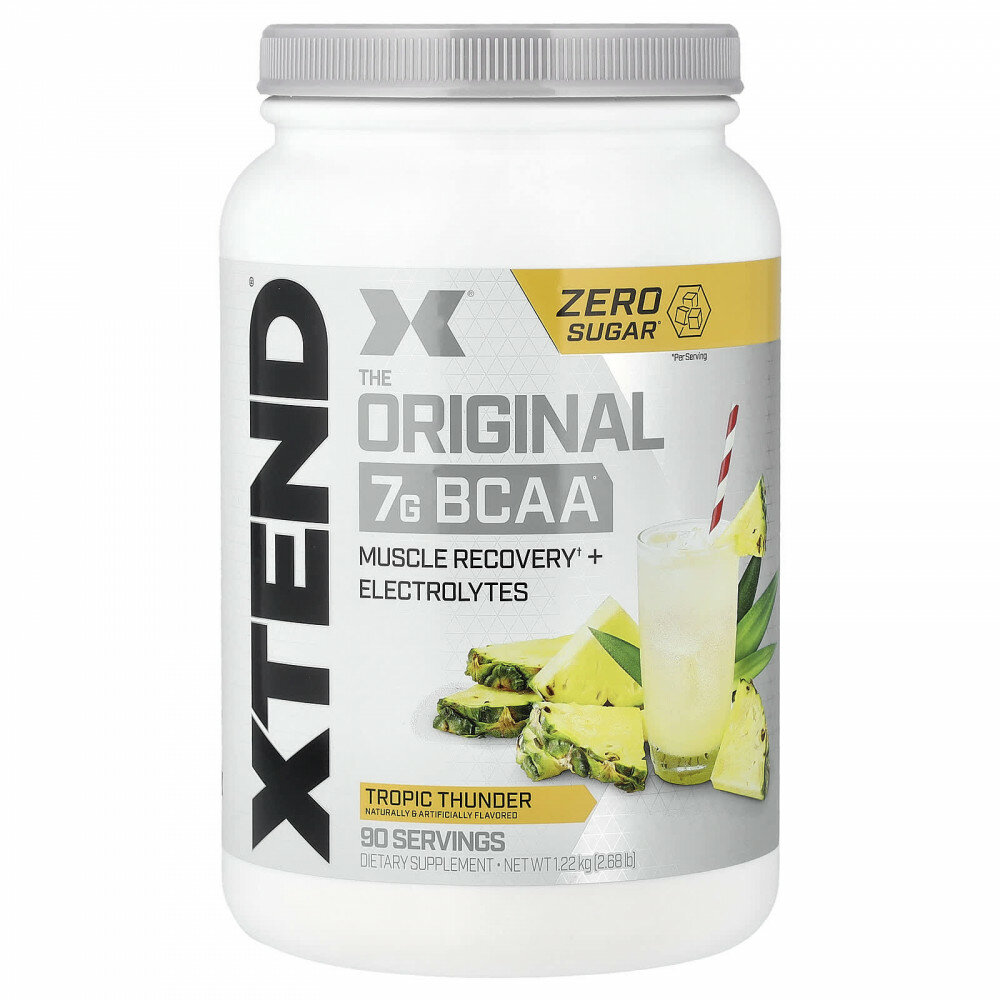 XTEND, 7G BCAA, Tropic Thunder, 1,22 кг (2,68 фунта)