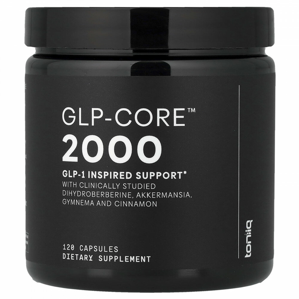 Toniiq, GLP-Core™ 2000, 120 капсул