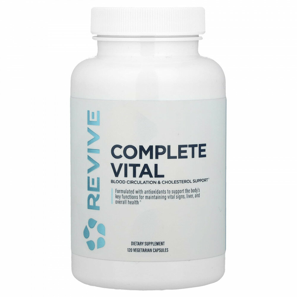 Revive, Complete Vital, 120 вегетарианских капсул