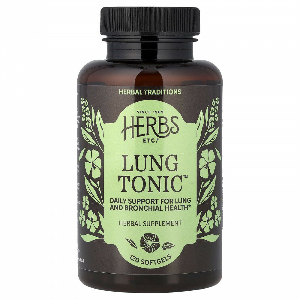 Herbs Etc, Lung Tonic™, 120 капсул