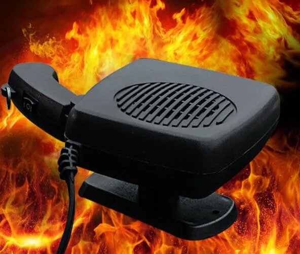 MUMUSU Тепловентилятор-фен в автомобиль 3в1 "Heat 2" 12V/ 150Вт керамика
