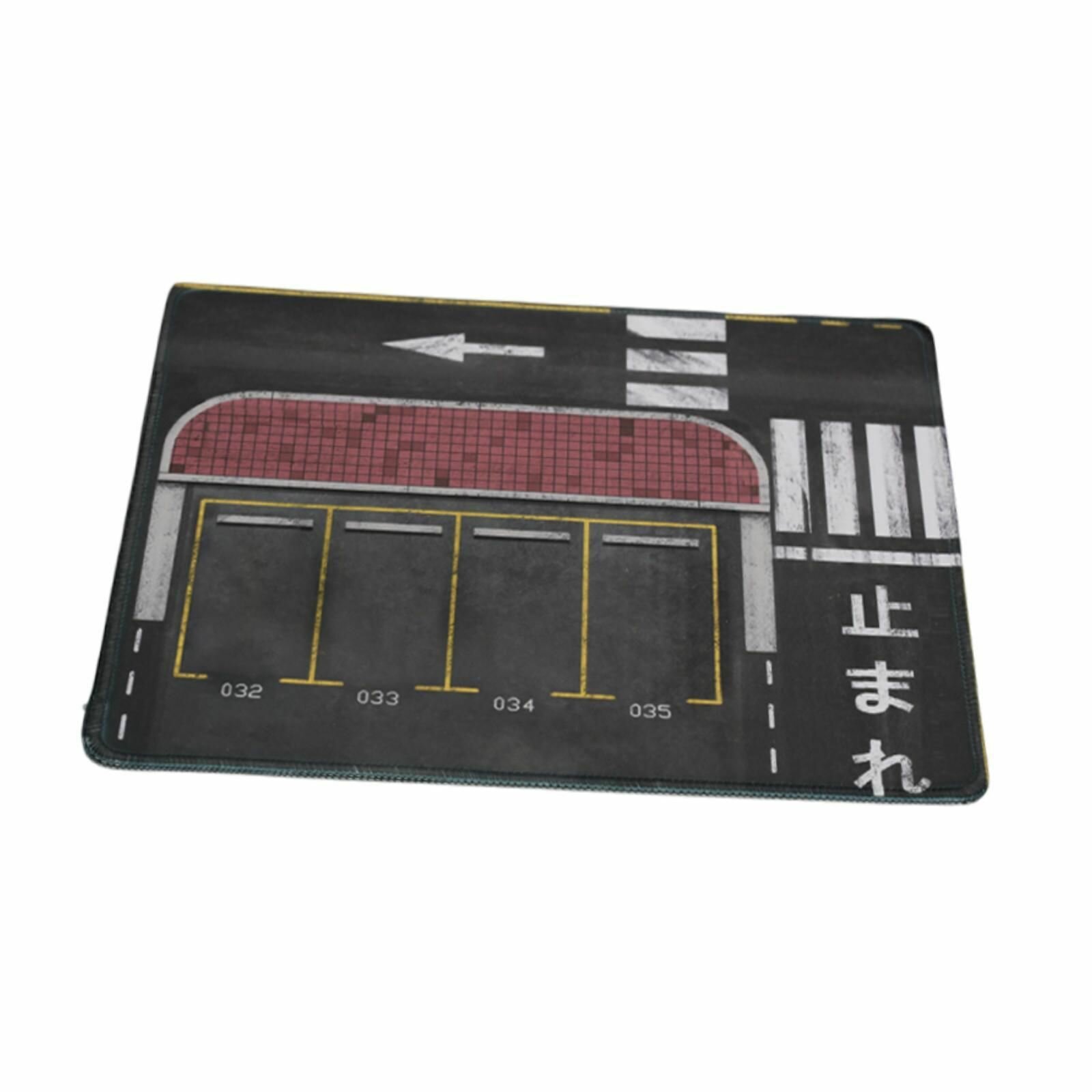 Имитационный коврик-парковка для моделей автомобилей масштаб 1:64, нескользящий, 30х25 см, для коллекций и витрин.