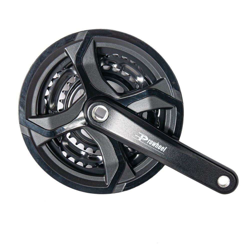 Система шатунов Prowheel TY-CQ01, 3x8/3x7 скоростей, 28-38-48T, 175 мм, для MTB