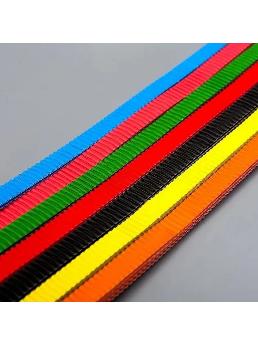 Цветной гофрокартон для квиллинга — 7 ярких оттенков