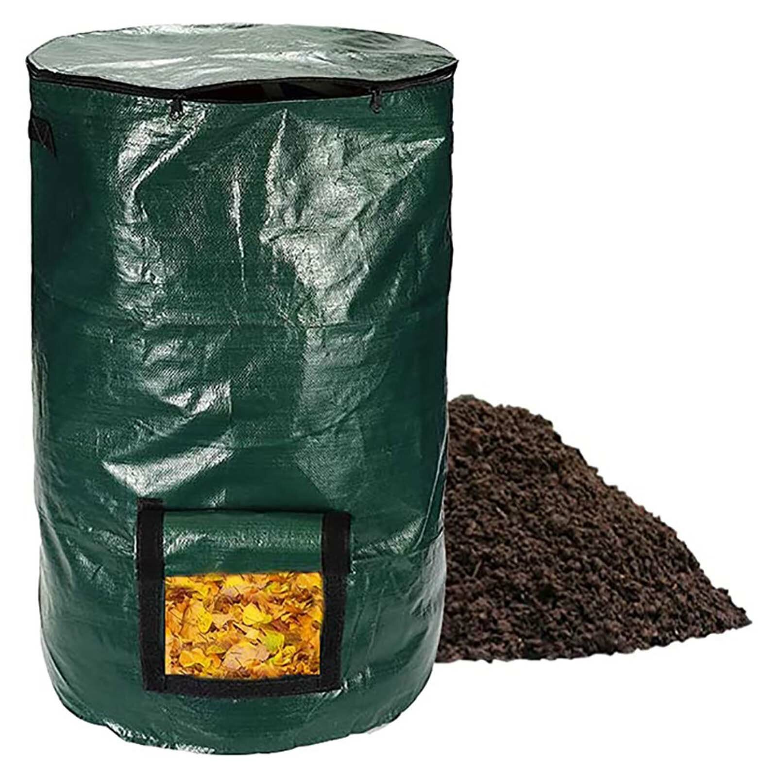 Экологически чистый мешок для компоста объемом 15 галлонов 35x60 см