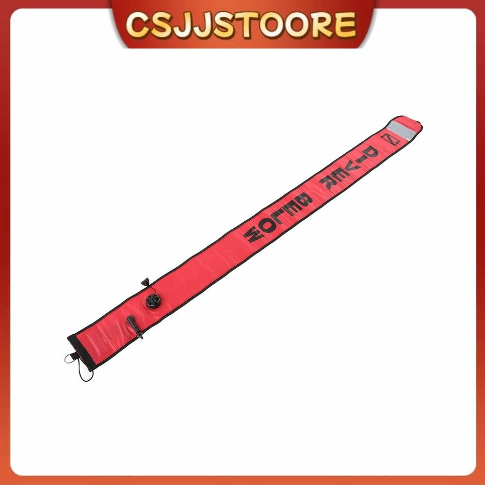 Буй для Дайвинга 180x15 см Оранжевый