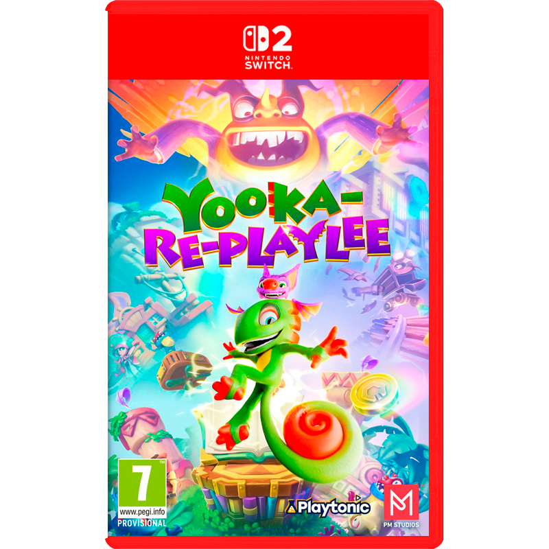 Игра Yooka-Re-Playlee [Nintendo Switch 2, русские субтитры],