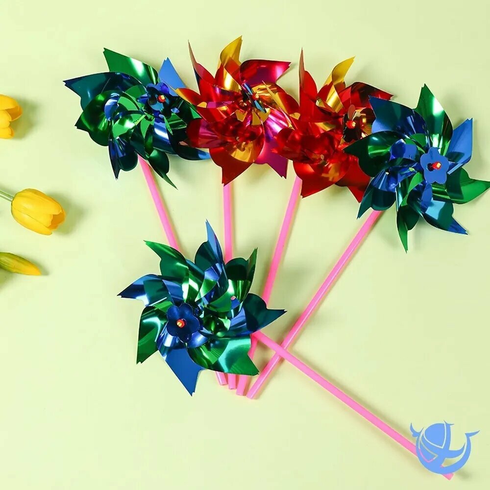 Эксклюзивный комплект из 20 детских вертушек для сада и улицы