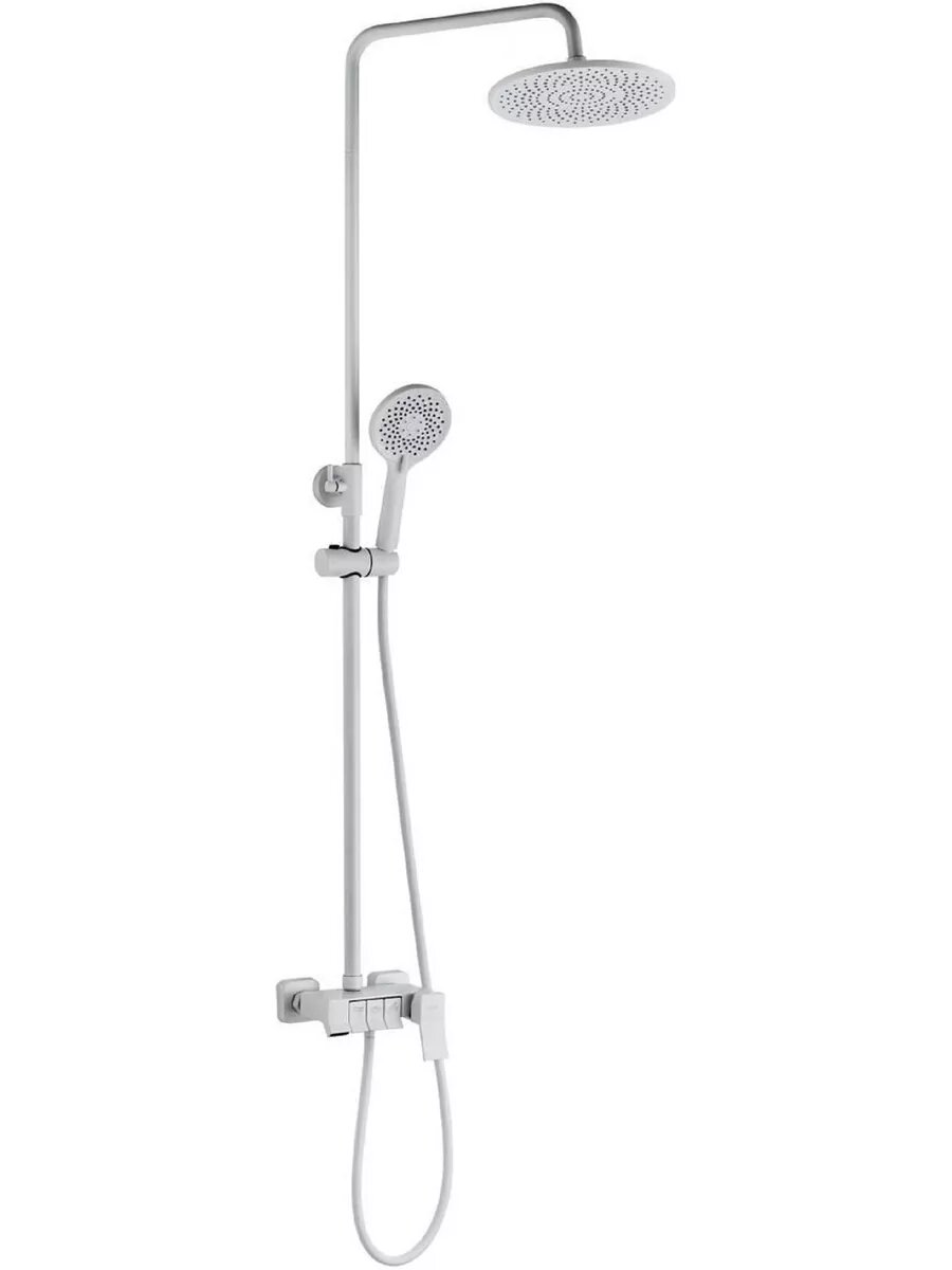 Душевая система со смесителем и тропическим душем