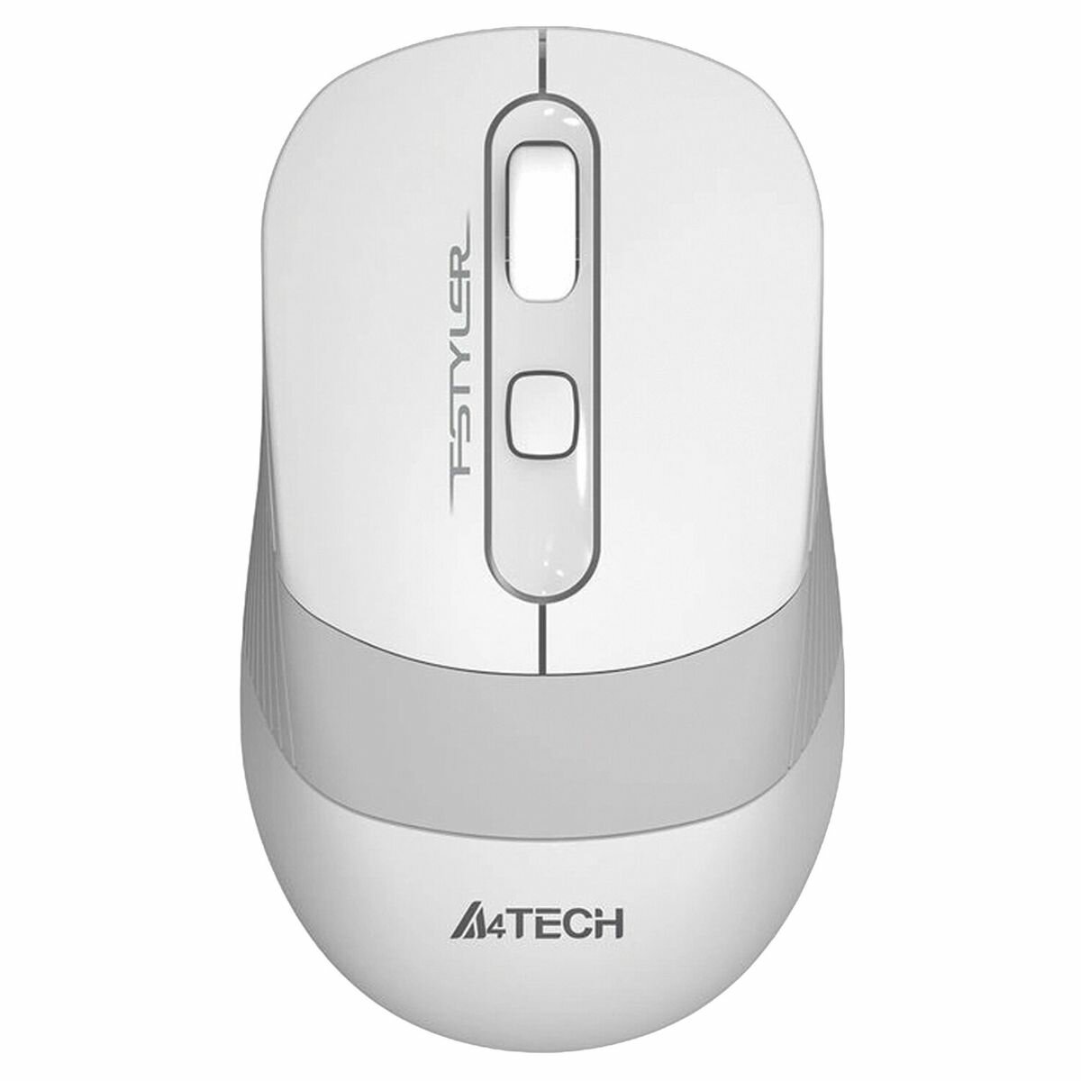 Мышь оптическая беспроводная с бесшумным кликом A4Tech Fstyler FG10, USB, 4 кнопки, белая (1147569)