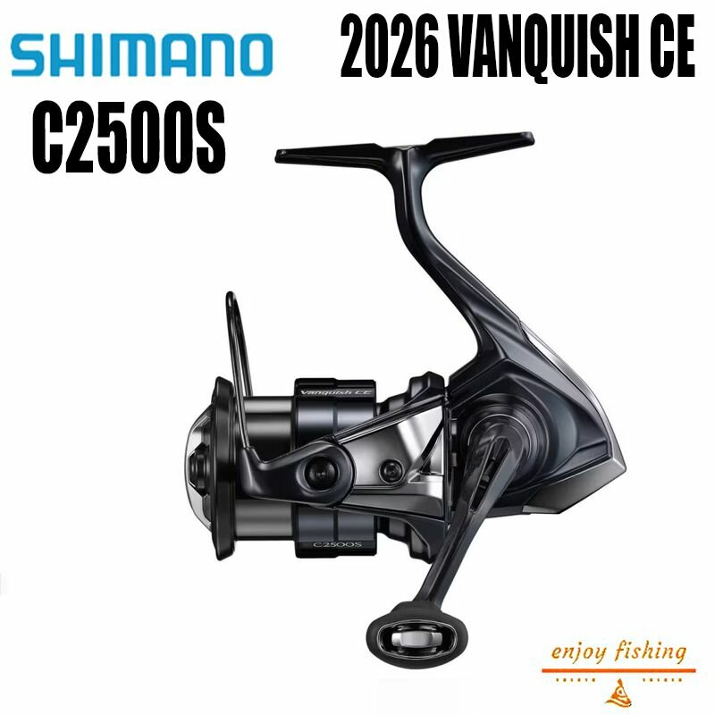 2026 SHIMANO VANQUISH CE C2500S безынерционная катушка легкая плавный ход для пресной воды