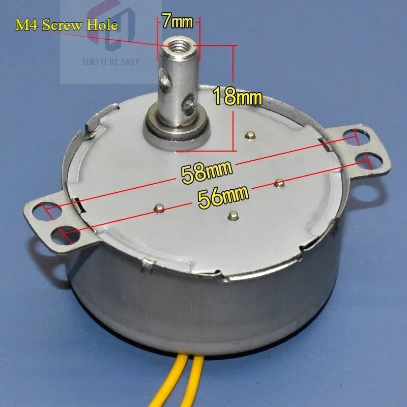 Электрический вентилятор TYD49 30 RPM, Motor Rotor Bracket