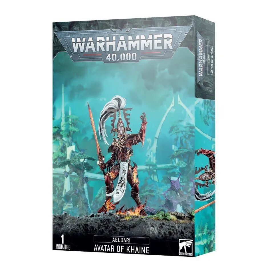 Набор миниатюр Warhammer 40000 Aeldari Avatar of Khaine - Фигурка для сборки и покраски