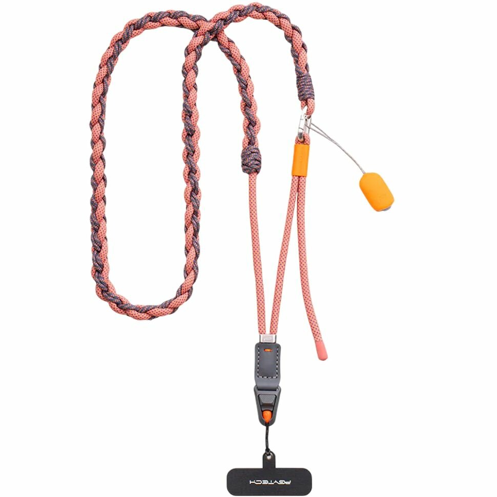 Ремень PGYTECH LinkGo Phone Photography Strap Braided Coral Pink
