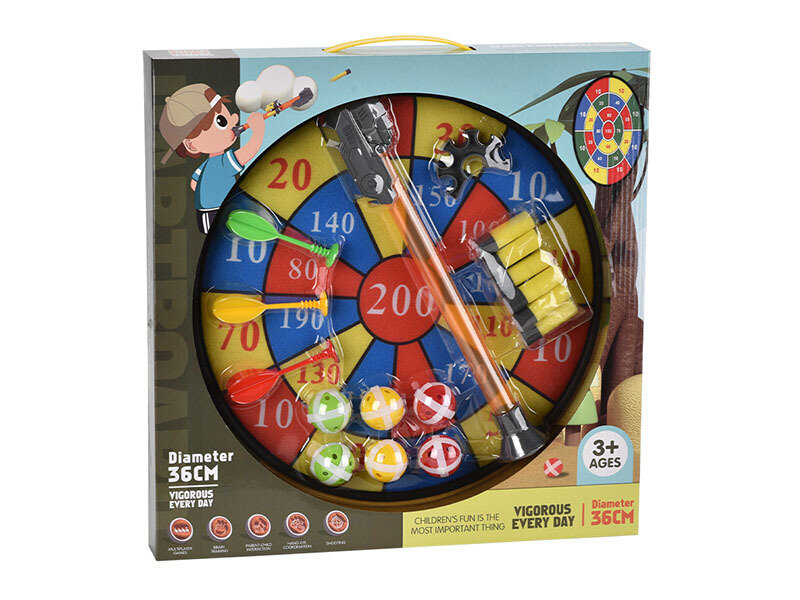Набор для игры в дартс, тканевая мишень для детей, липкий мяч для дартса, мишень для дартса для игр в помещении и на улице, игрушка для совместных игр родителей с детьми.