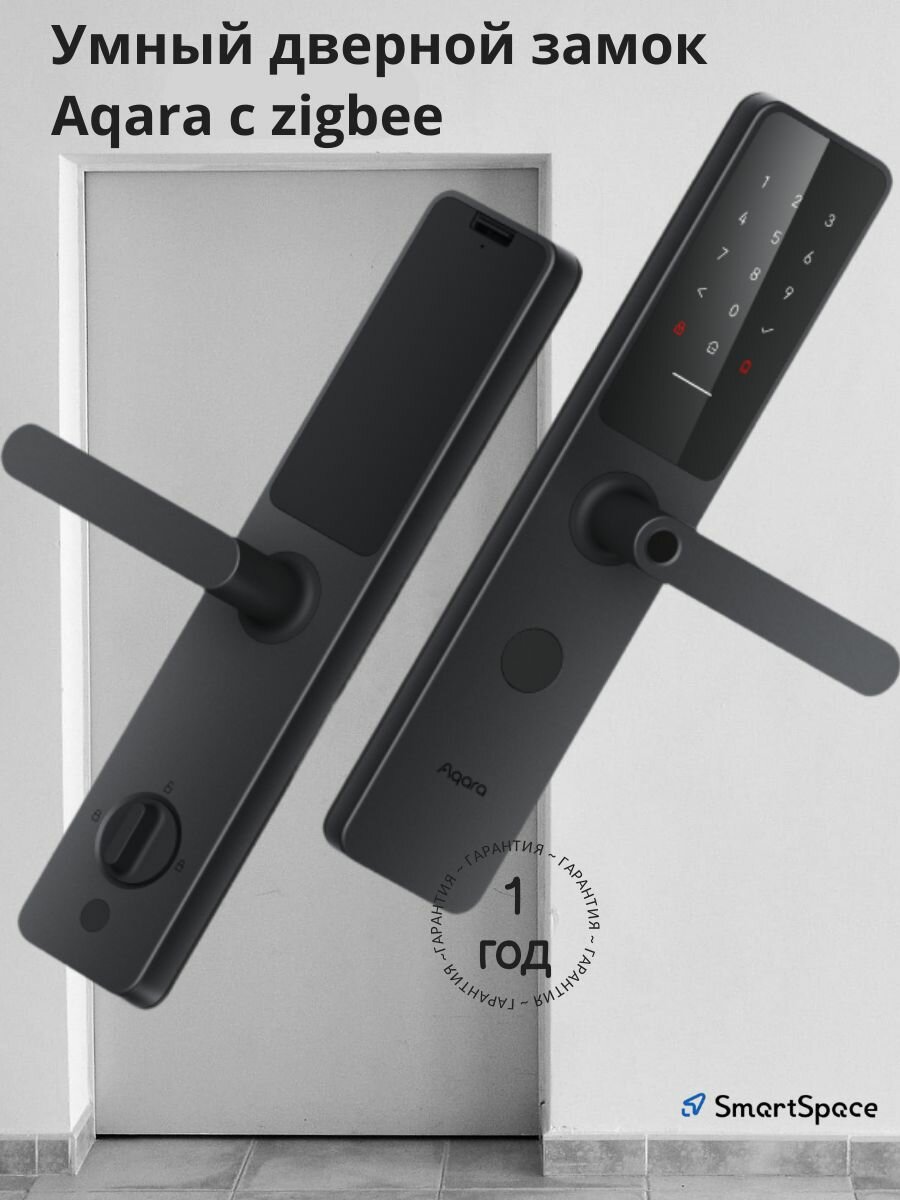 Умный дверной замок Aqara A100 zigbee edition, модель ZNMS02ES