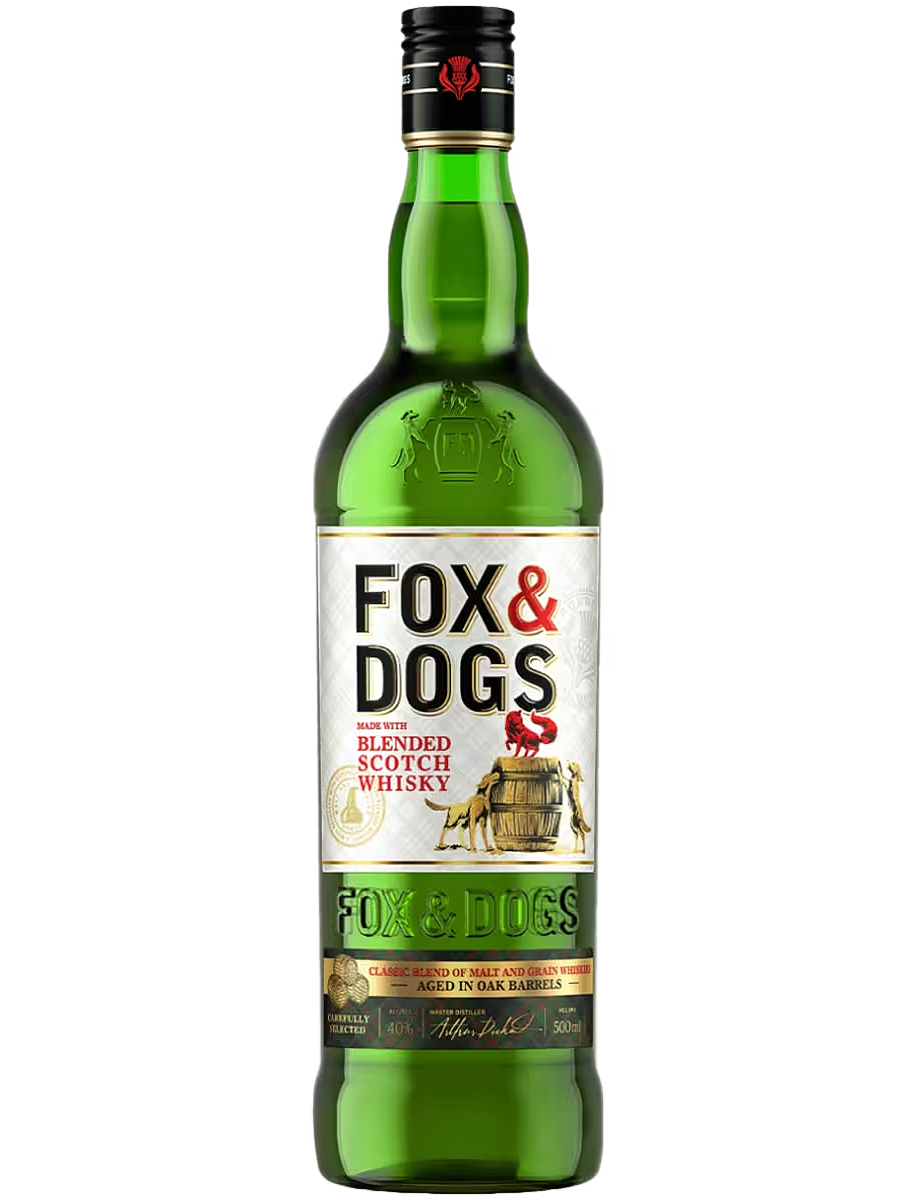 Виски Fox & Dogs 0,5 л
