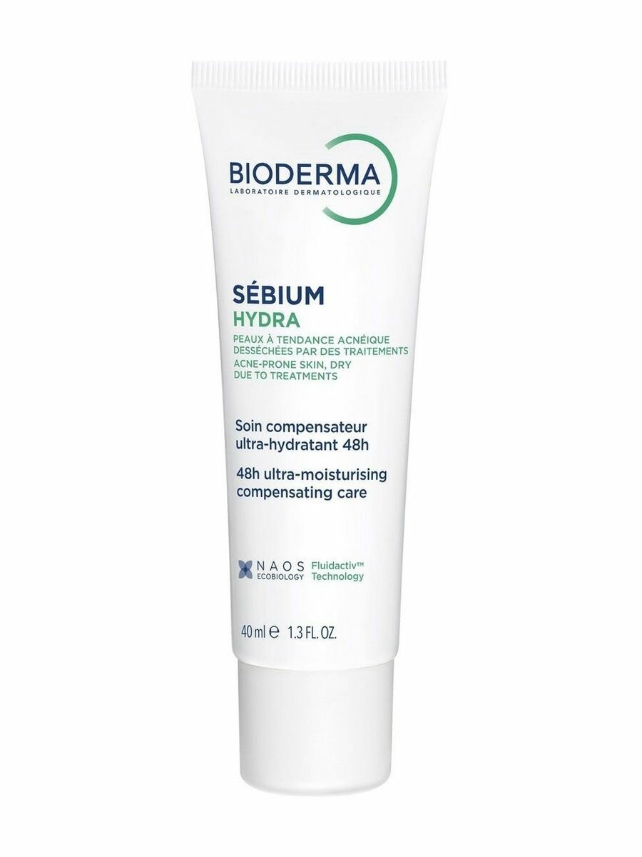 Биодерма Себиум Гидра Крем Bioderma Sebium Hydra, 40 мл
