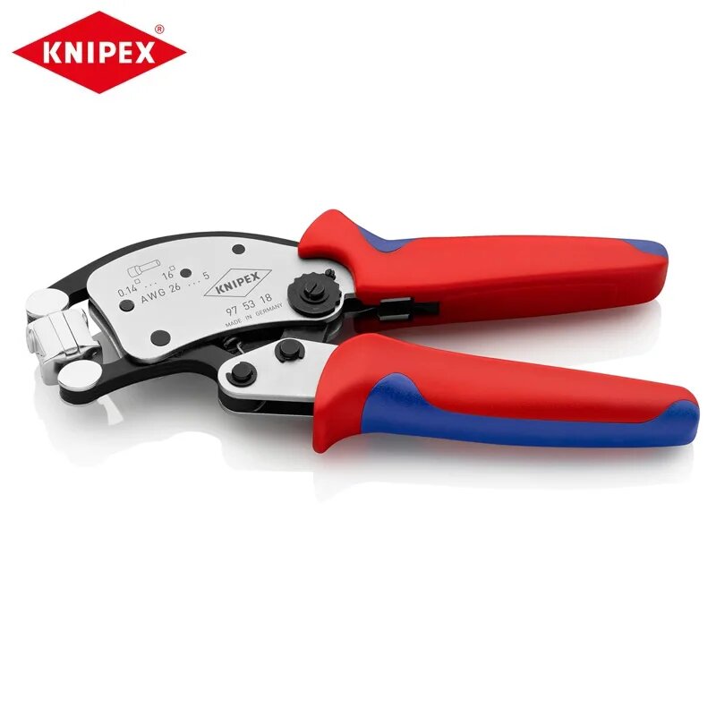 KNIPEX Twistor®16 Саморегулирующиеся обжимные клещи