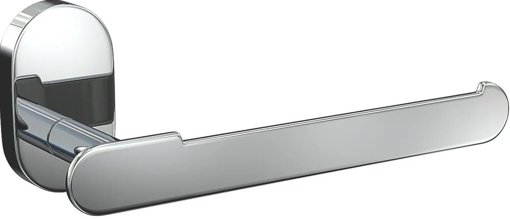 Держатель для туалетной бумаги Fora Brass BR016 настенный, хром, глянцевый, металлический, на шурупах, с комплектом для монтажа