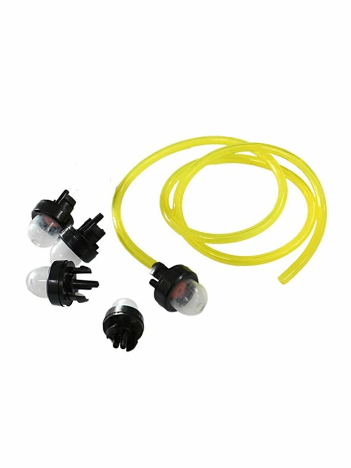 1 комплект Праймер для бензопилы, Кнопка Подкачка топлива для мотокос/ триммеров, для MS211 MS192T MS210 MS230 MS250 FS120R Poulan