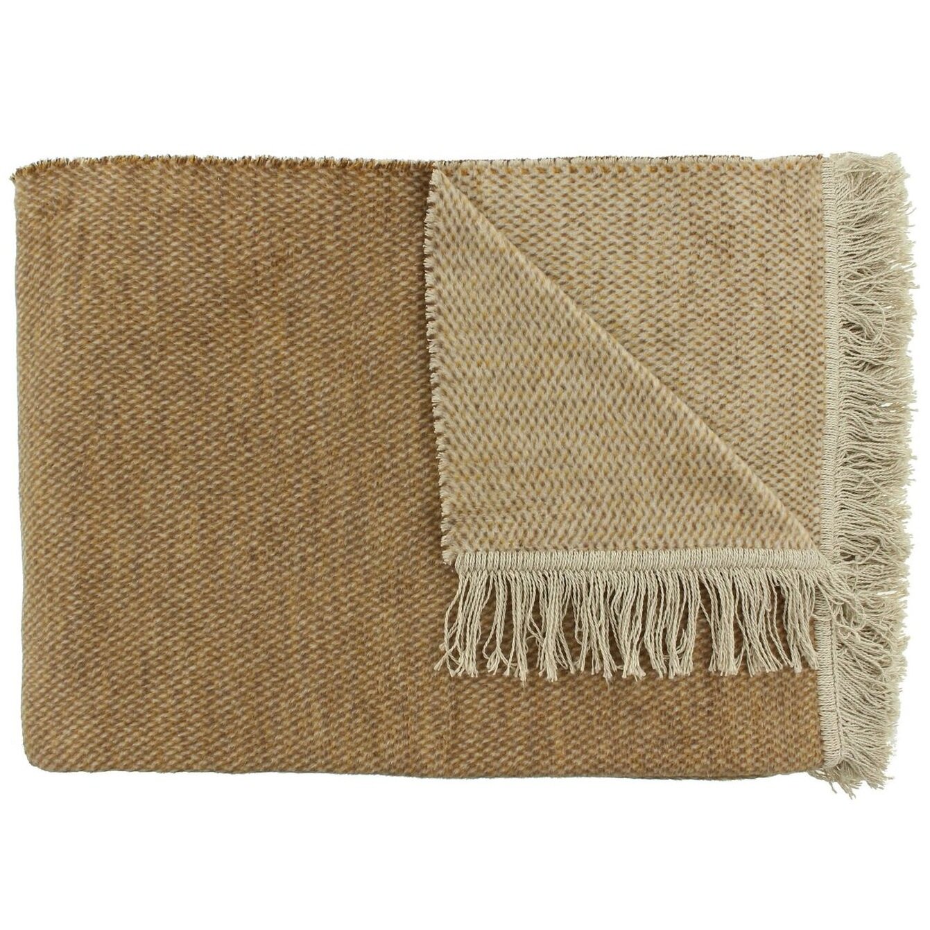 Плед Claudi Plaid Unami Camel 88860
