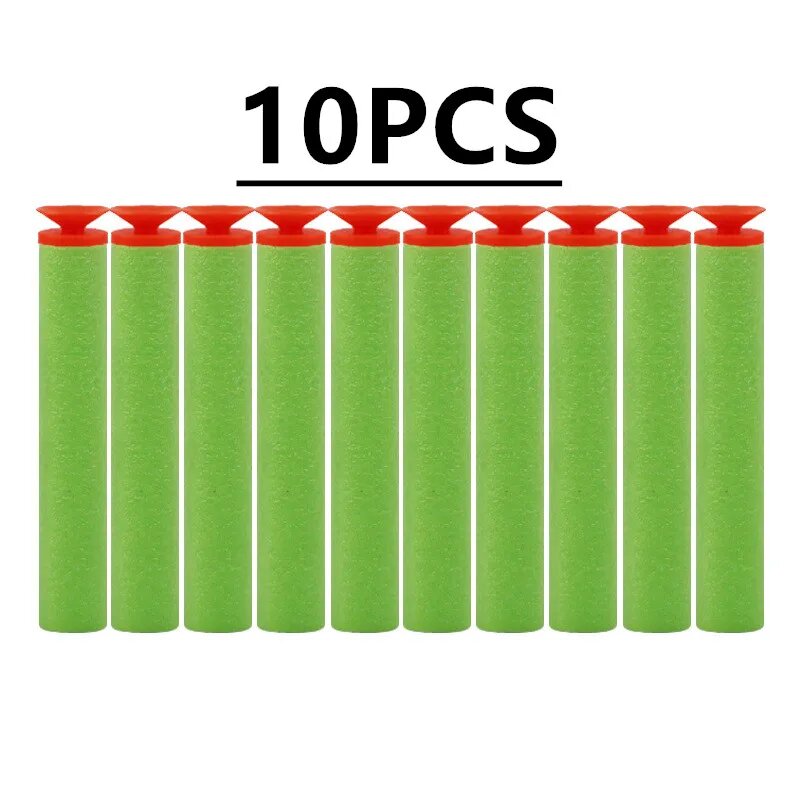 Пули для бластеров Nerf N-strike Elite Series Зеленый, Sucker Head Green