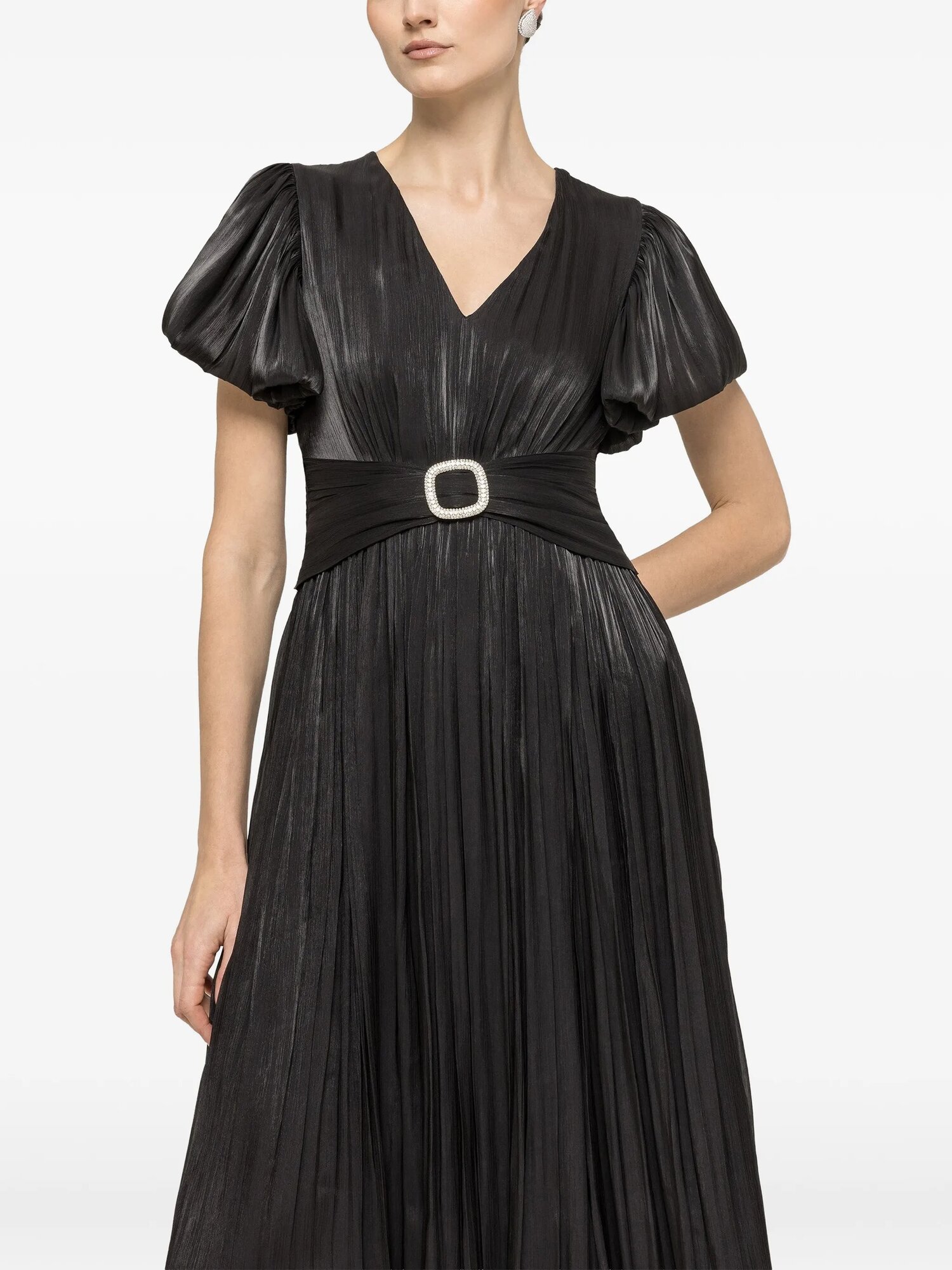 Платье Crystal detail midi dress