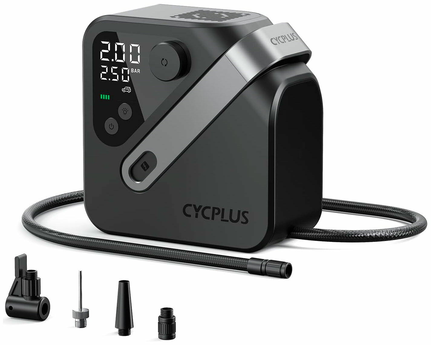 Портативный насос Cycplus с аккумулятором, AL7