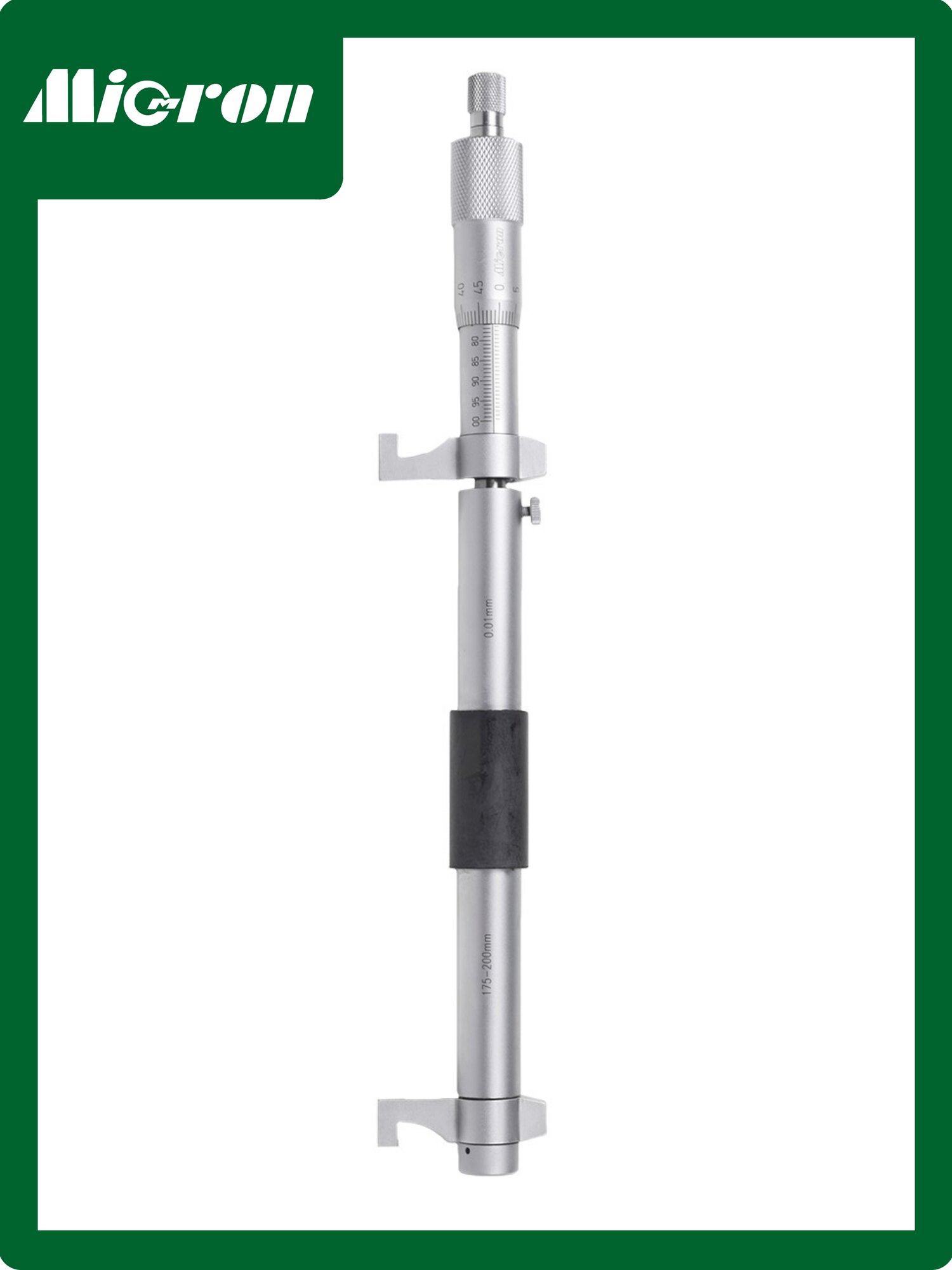 Нутромер микрометрический с боковыми губками Micron НМ-Б 175-200 0,01 (грси № 93960-24)