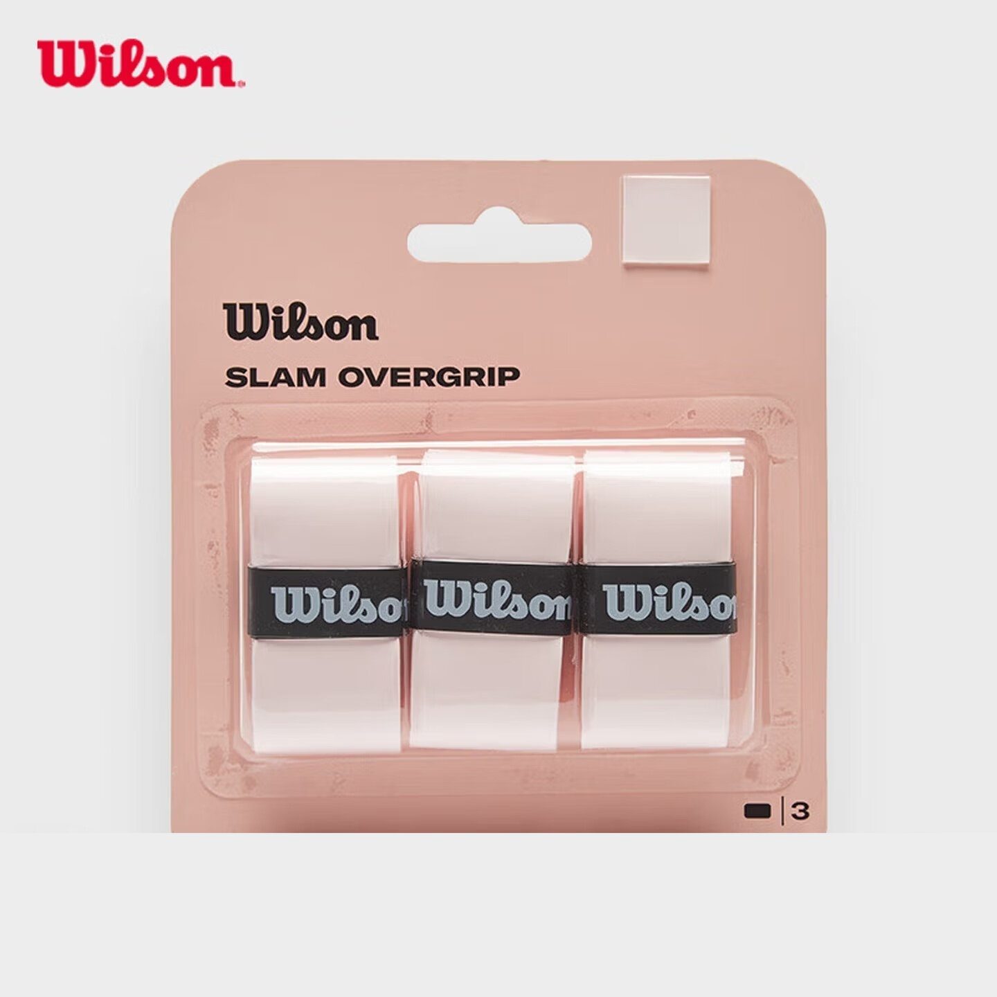 Овергрипы Wilson SLAM OVERGRIP, 3 шт, липкий тип (Tacky), для теннисных ракеток