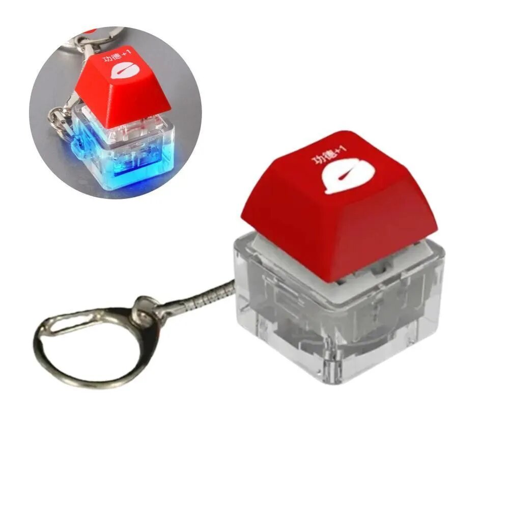 Merit keycap электронная деревянная рыбка антистрессовая игрушка