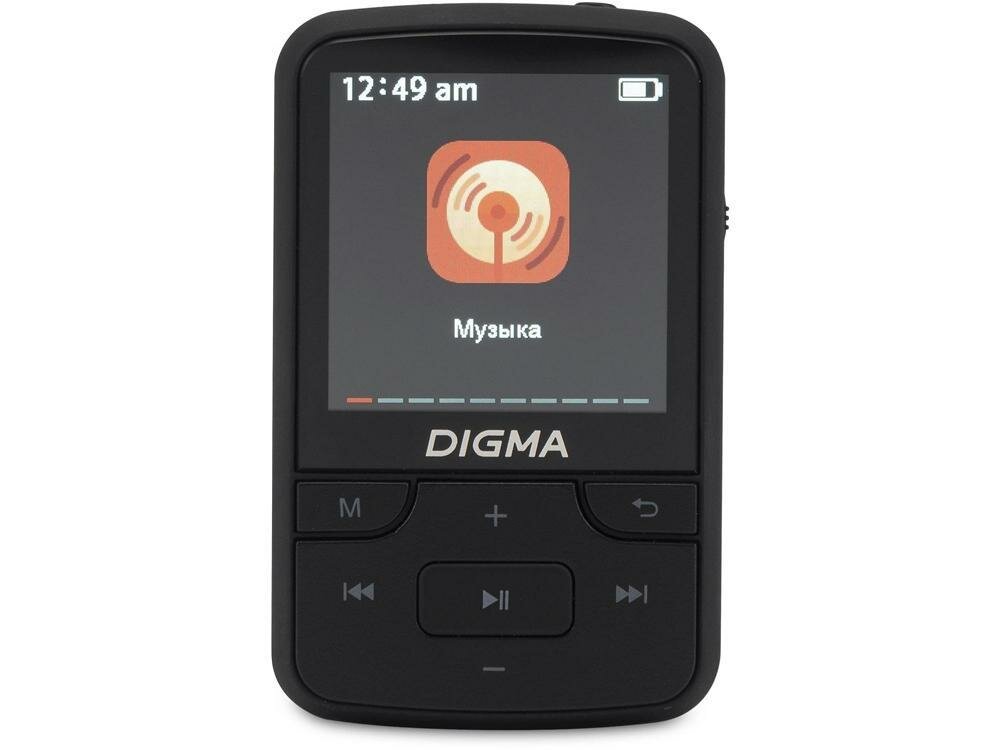 Плеер Hi-Fi Flash Digma Z5 BT 16Gb черный/1.54/FM/microSD/microSDHC/clip