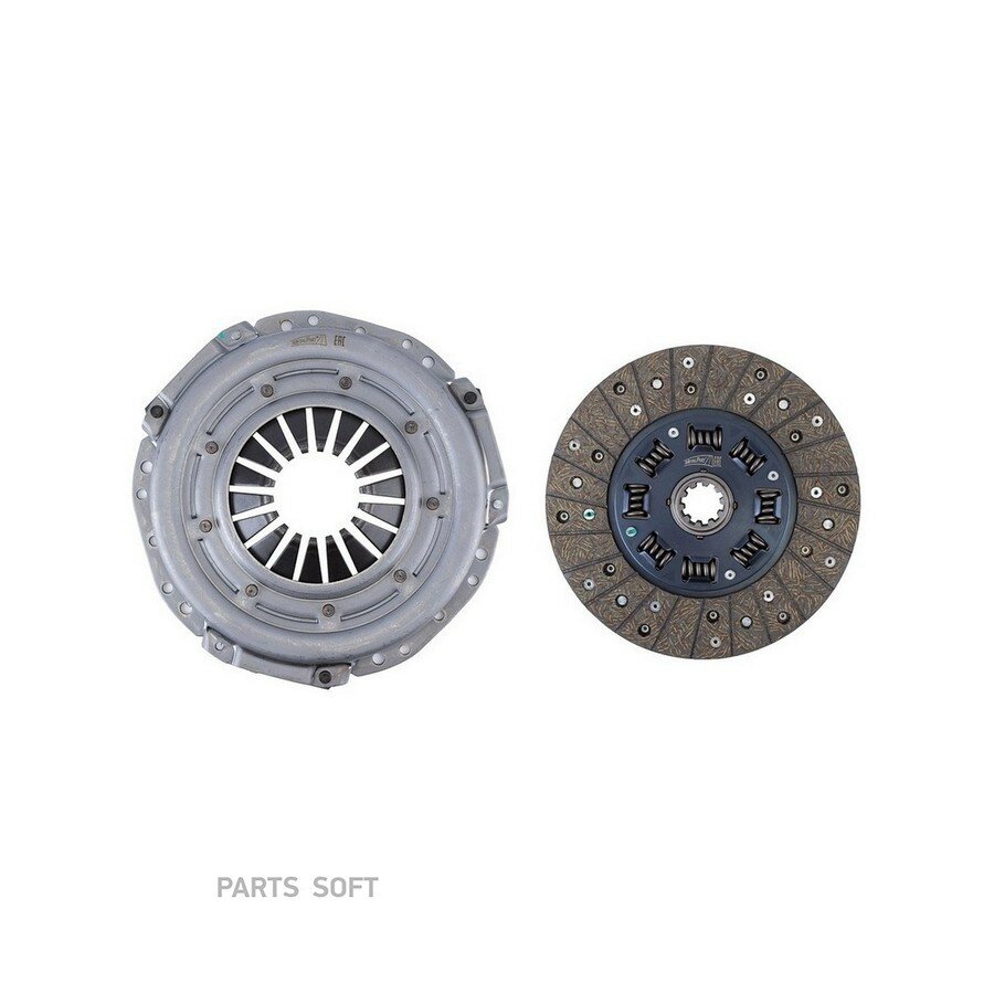 Сцепление в сборе для а/м УАЗ (мягкая) ст./об. "MetalPart" (корзина+диск) (комплект) METALPART MP-451-1601000 | цена за 1 шт