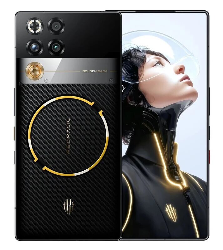 Смартфон ZTE Nubia Red Magic 11 Pro 24/1Tb Golden Saga Limited Edition Bundle Black Gold Global Version