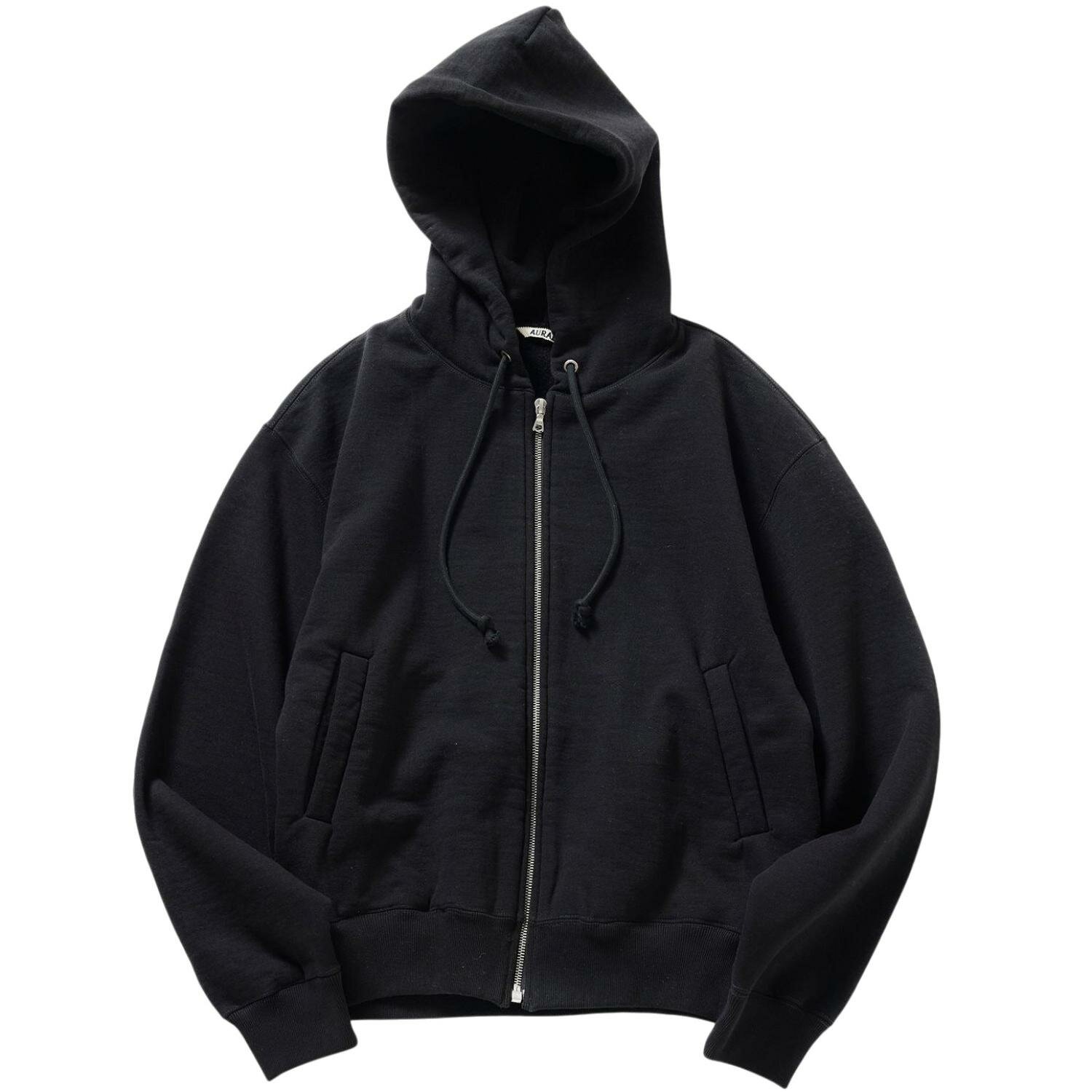 Толстовка Толстовка Auralee Smooth Soft Bd Sweat Zip Parka