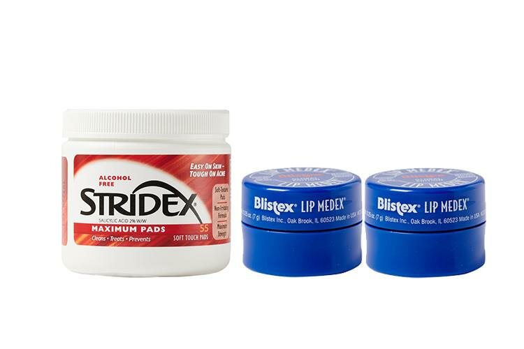 Салициловая кислота STRIDEX контроль жирности, для кожи склонной к акне, 55 шт.