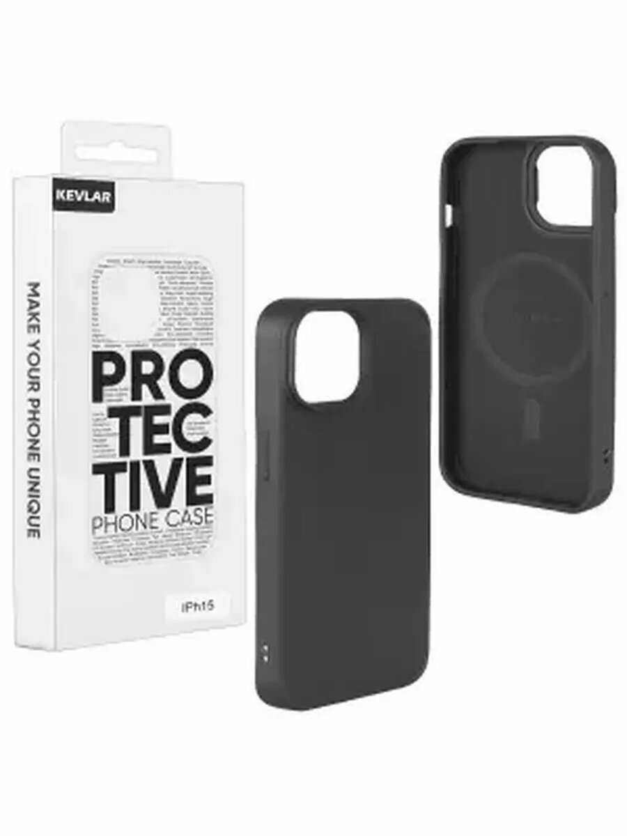 Прочный защитный чехол из TPU и кевлара для iPhone 15