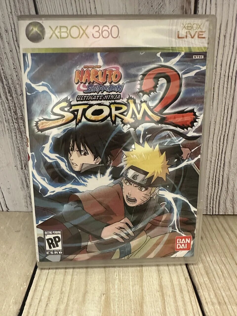 Диск с игрой Naruto Shippuden storm 2 для X-Box 360 (русские субтитры) прошивка LT 3.0